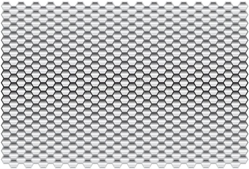 Metal honeycomb panel stock illustration. Illustration of metal - 30588817