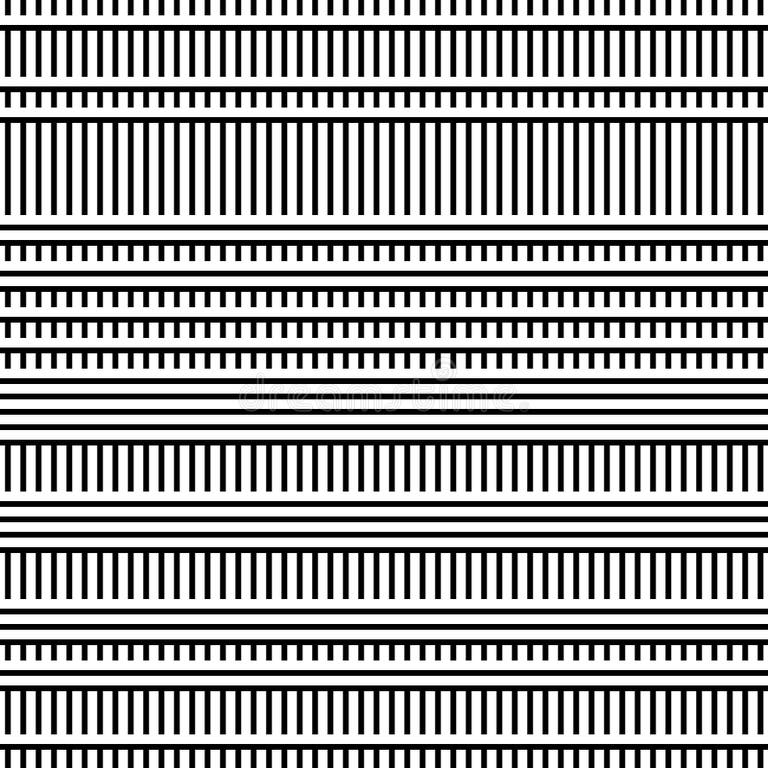 Seamless Pattern with Horizontal White Lines, Modern Stylish Image ...