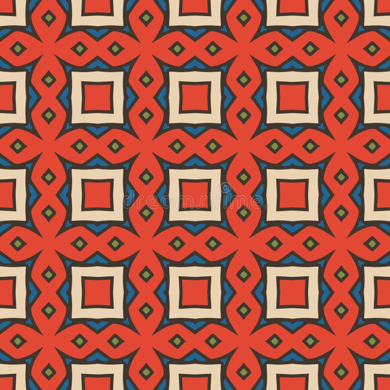 Seamless pattern stock vector. Illustration of vintage - 88982545