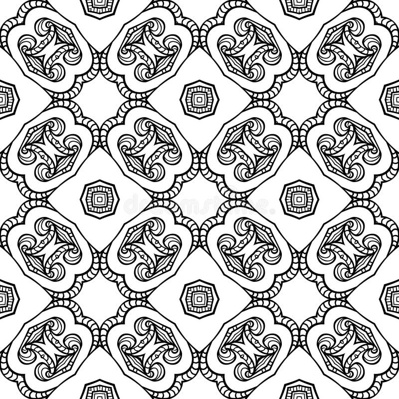 Seamless pattern stock vector. Illustration of stress - 68435603