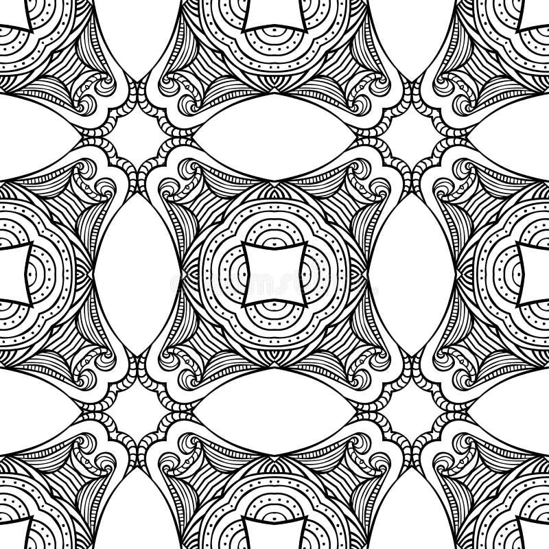 Seamless pattern stock vector. Illustration of drawing - 68781115