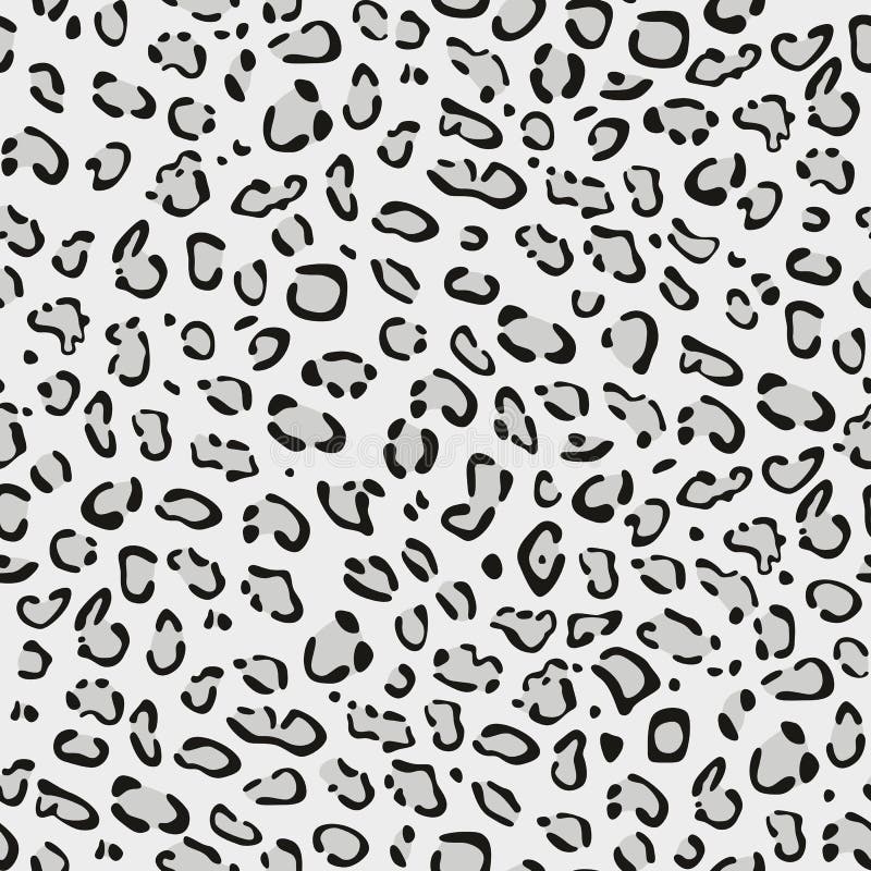 Snow Leopard Skin Pattern Stock Illustrations – 382 Snow Leopard Skin ...