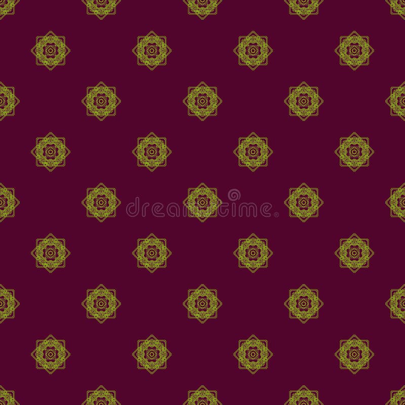 Seamless Pattern with Indian or Arabic Shapes Stock Vector ...