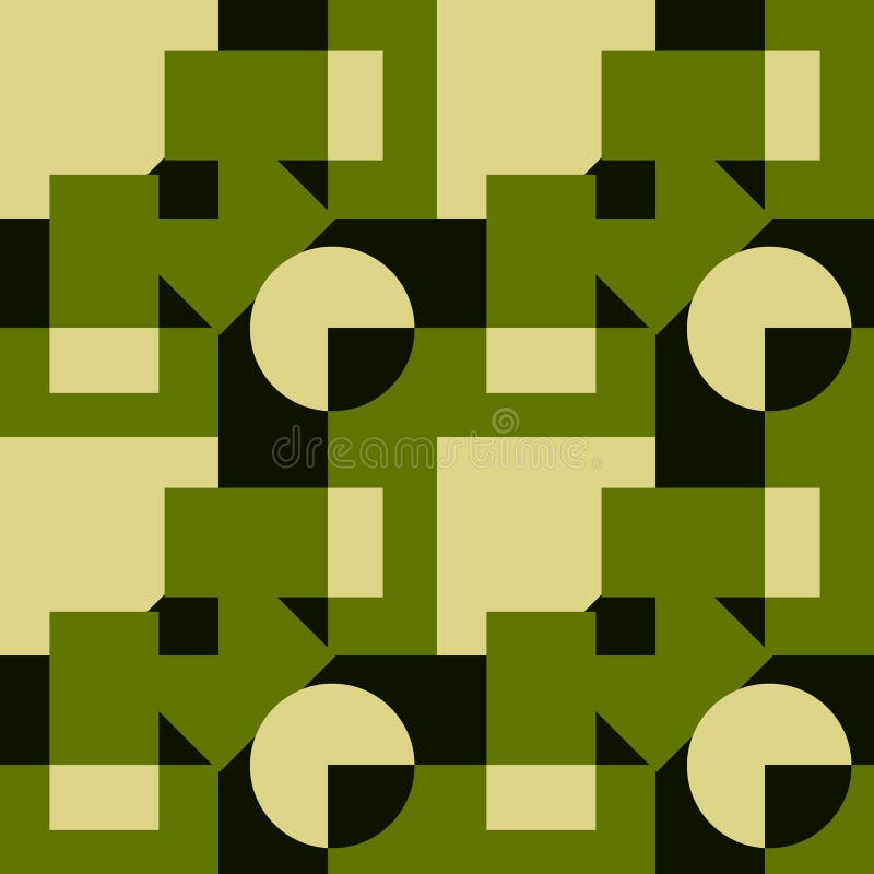 Seamless Pattern, Infinite Texture - Geometric Shapes, Abstract Pattern ...