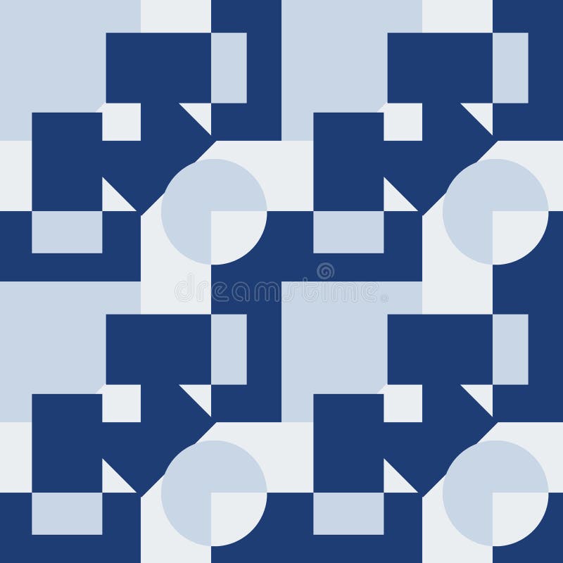 Seamless Pattern, Infinite Texture - Geometric Shapes, Abstract Pattern ...