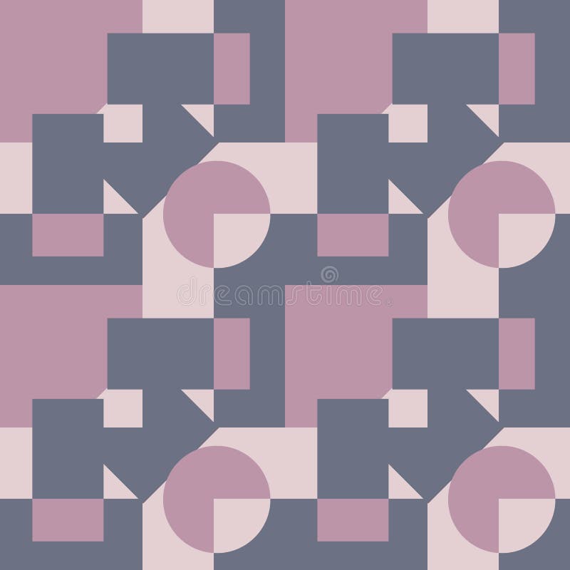 Seamless Pattern, Infinite Texture - Geometric Shapes, Abstract Pattern ...