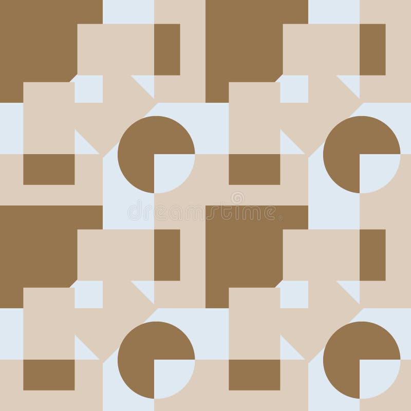Seamless Pattern, Infinite Texture - Geometric Shapes, Abstract Pattern ...
