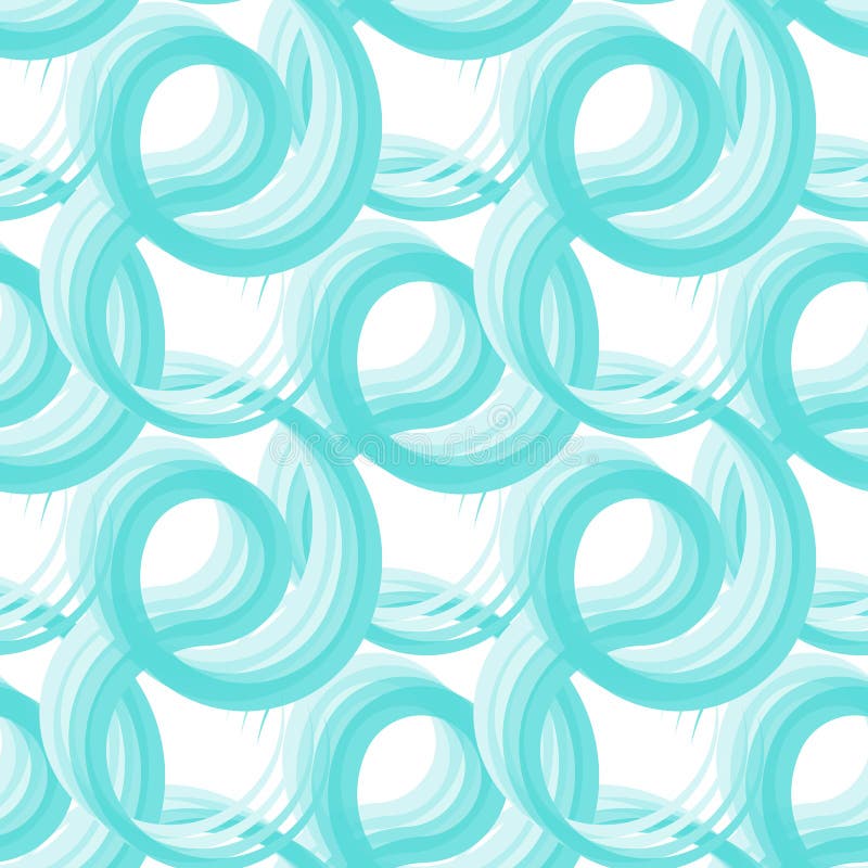 Seamless Pattern with Intertwined Lines Stock Vector - Illustration of ...