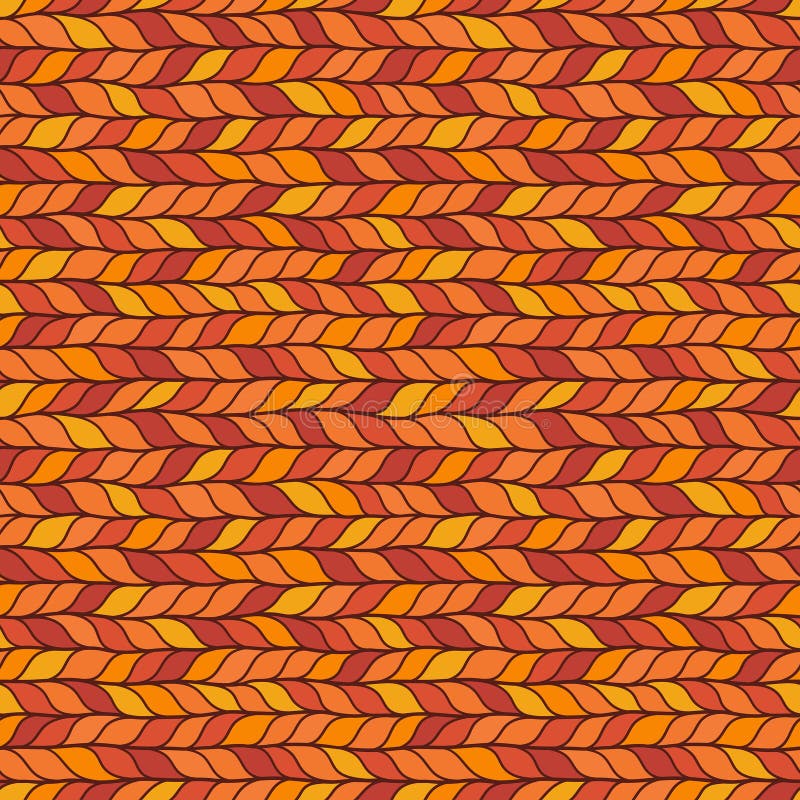 Seamless Pattern with Interweaving of Braids Stock Vector ...