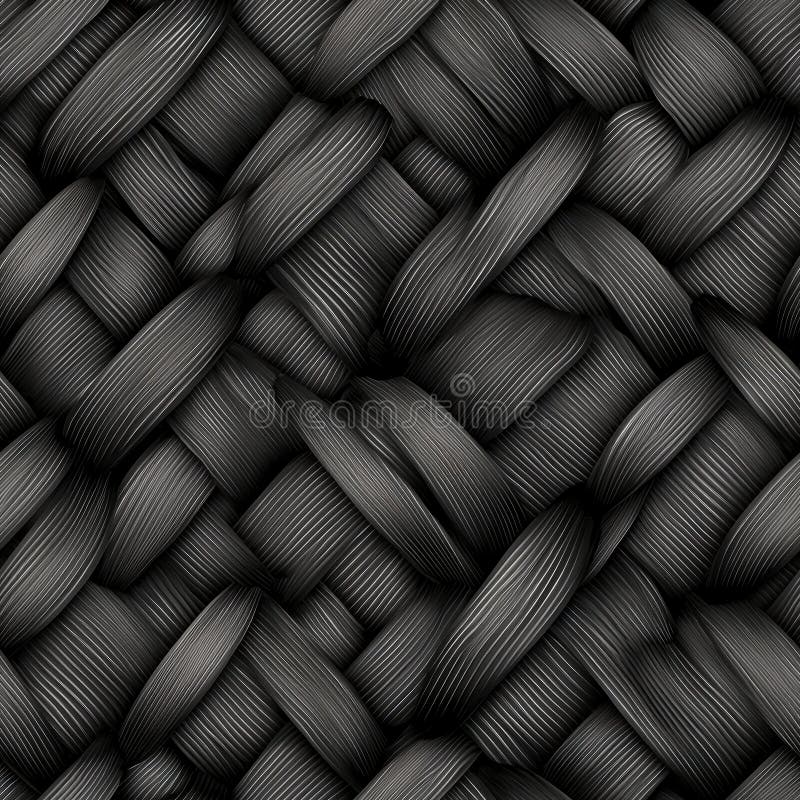 Seamless Pattern of Intricately Woven Strands Creates Captivating ...