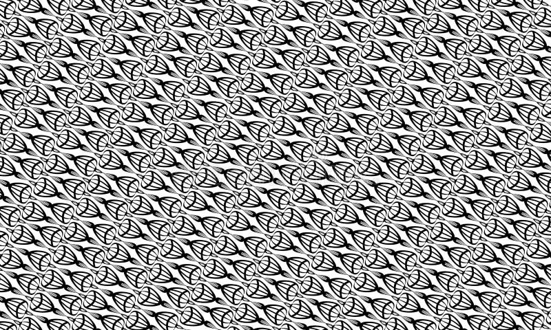 Seamless Pattern Isolate on White Stock Illustration - Illustration of ...