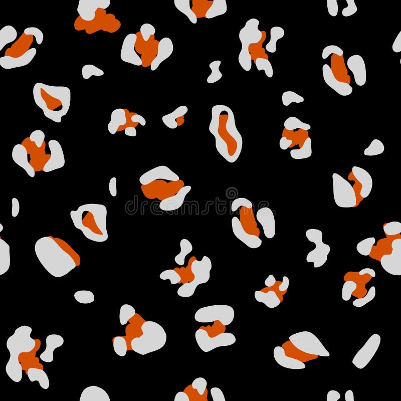 Seamless Pattern of Jaguar Spots. Natural Textures.Seamless Animal ...