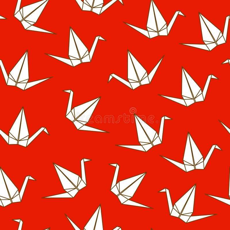 Origami Cranes Stock Illustrations – 576 Origami Cranes Stock ...