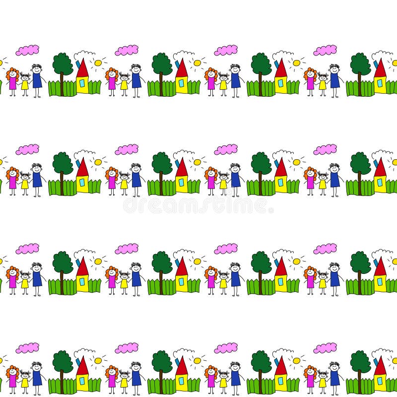 Seamless pattern stock illustration. Illustration of student - 59050113