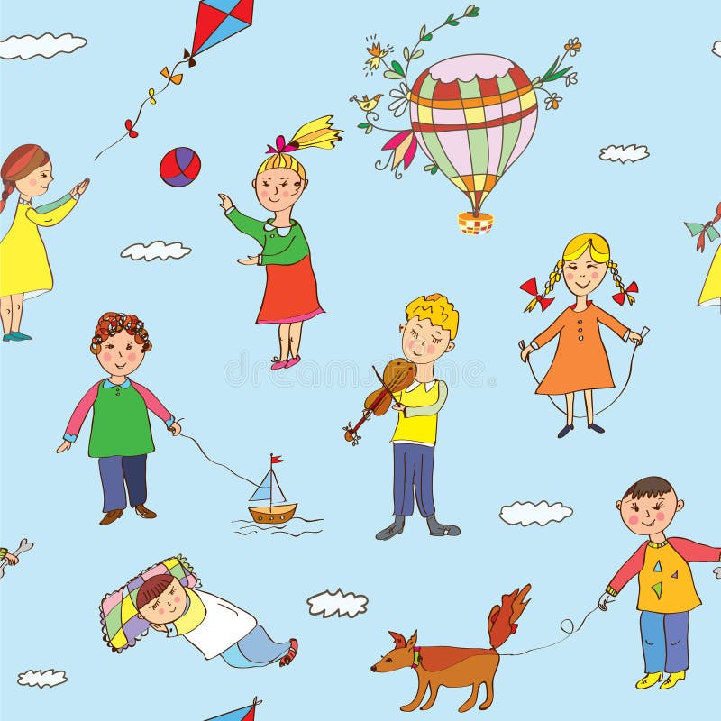 Kids Playing in Fresh Snow stock photo. Image of coats - 1871964