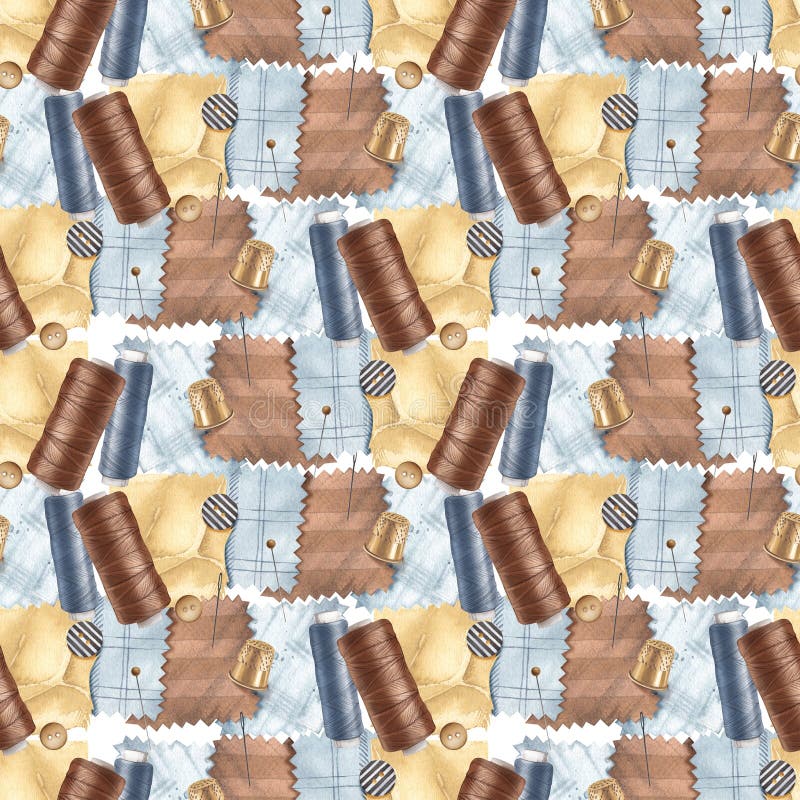 Buttons, pins. Needlework. stock photo. Image of assorted - 62953454