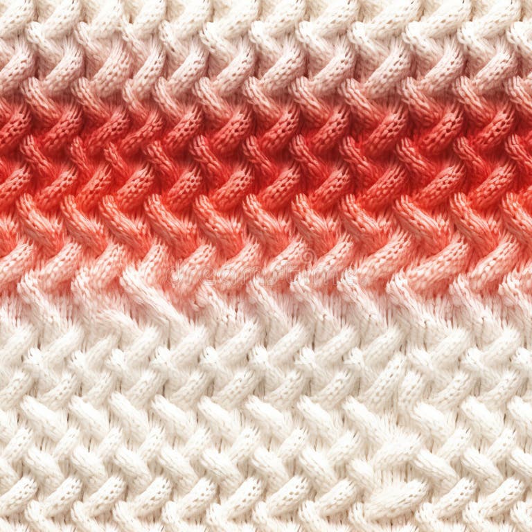 Seamless Pattern of Knitted Texture. Beautiful Wool Stock Illustration ...