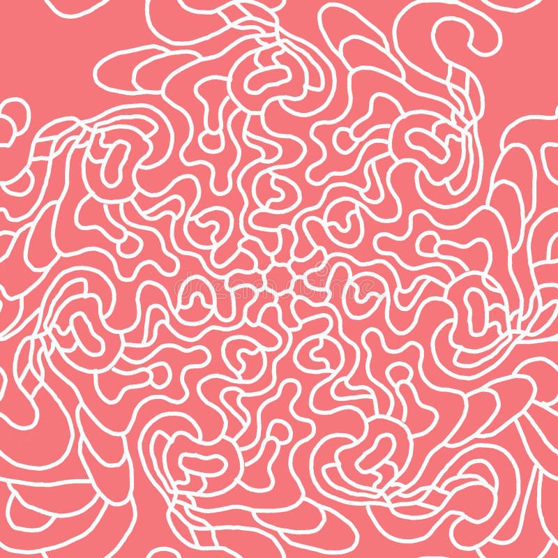 Seamless Pattern from Lace Light Elements on a Pink Background for ...