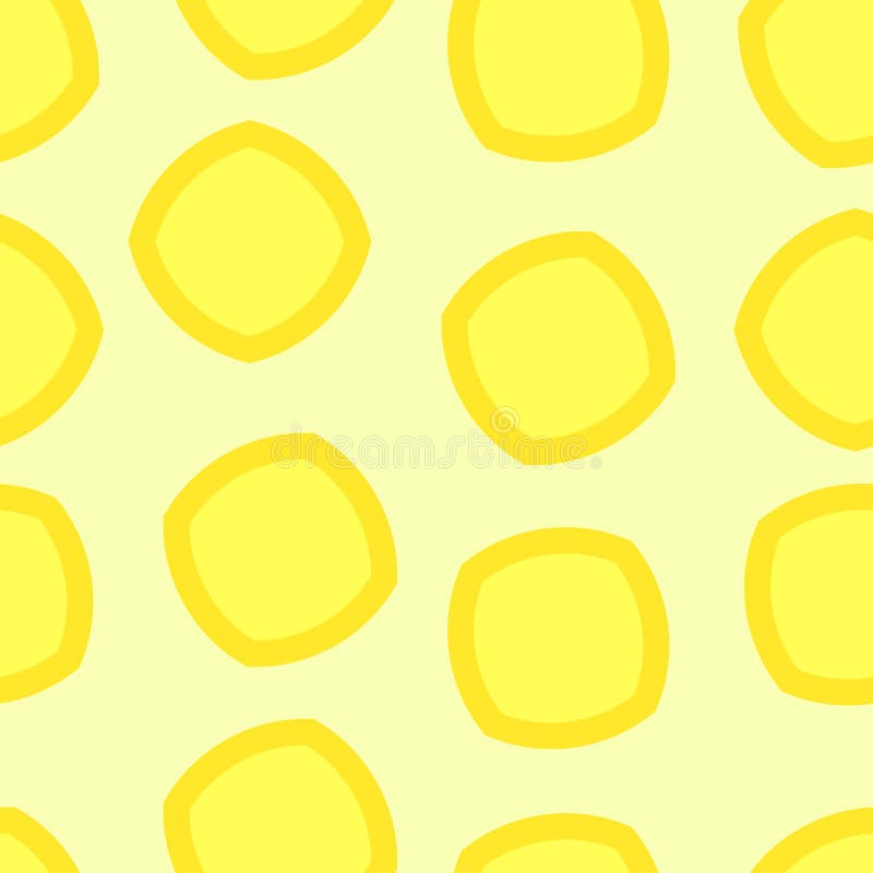 Seamless Pattern in Lemon Tones Stock Vector - Illustration of design ...
