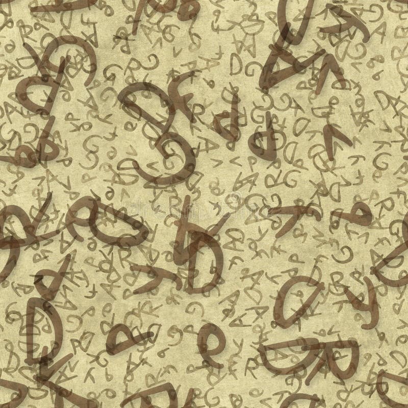 Seamless pattern letters stock illustration. Illustration of background ...