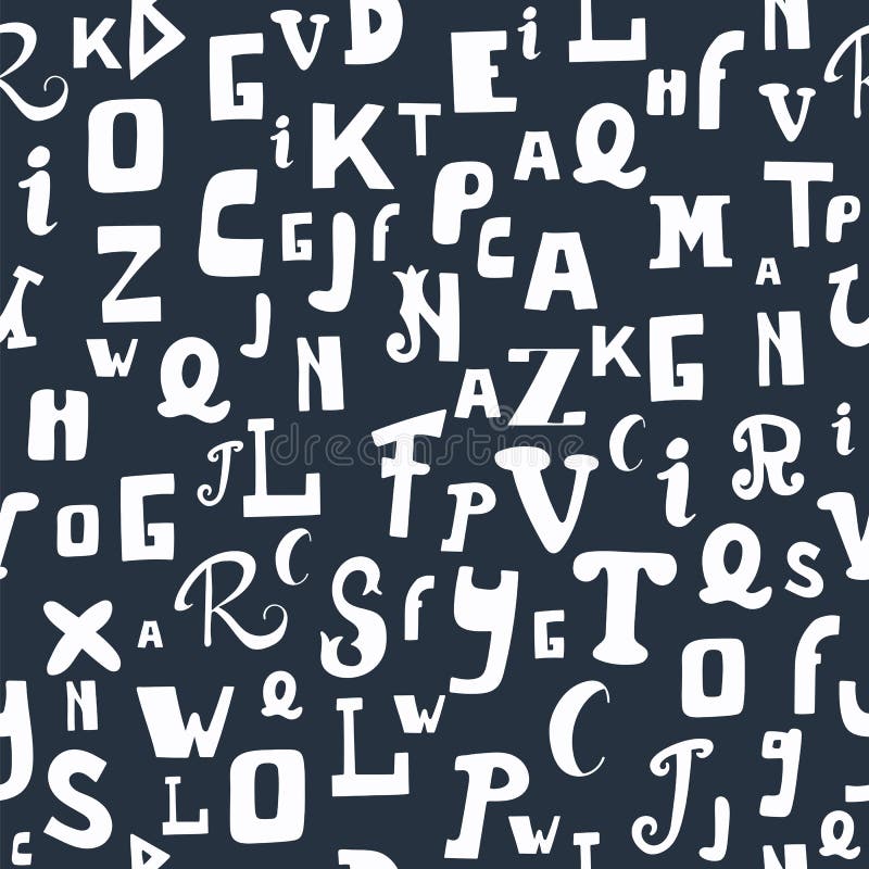 Seamless Alphabet Letters Background Stock Illustrations – 5,570 Seamless Alphabet Letters ...