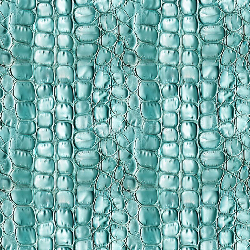 Seamless Pattern with Light Blue Crocodile Leather Texture. Stock ...