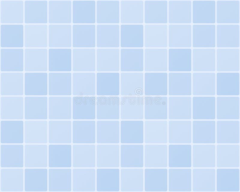 Seamless Pattern: Light Blue Tiled Background Stock Illustration ...