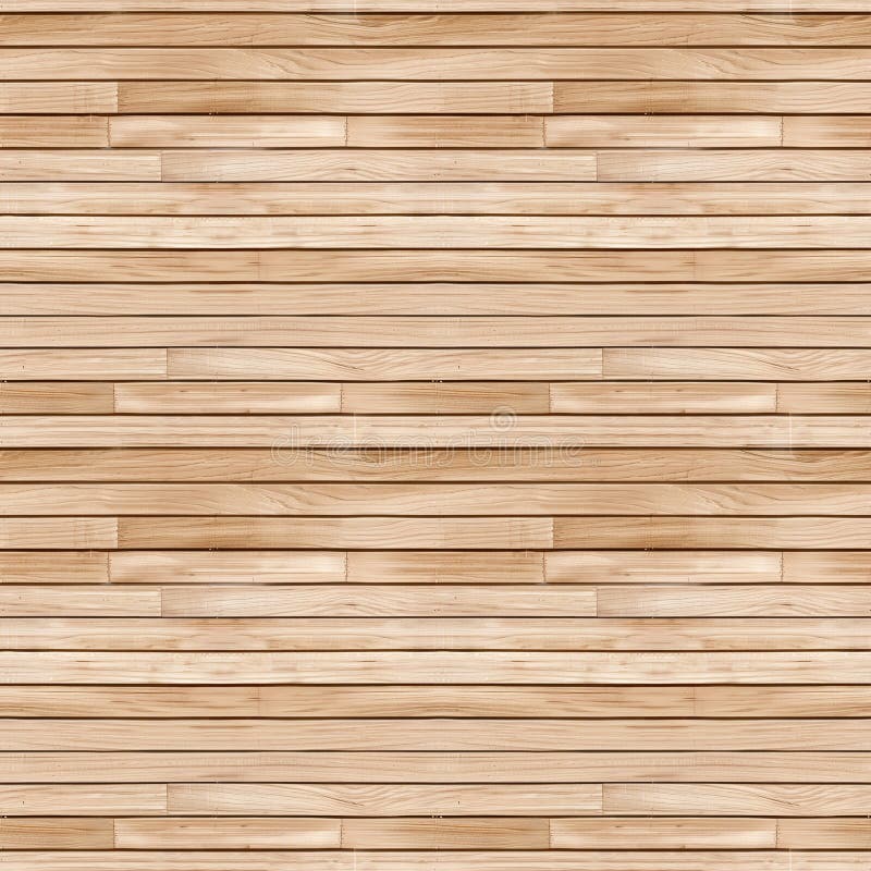 Seamless Pattern with Light Brown Wooden Boards. Stock Illustration ...