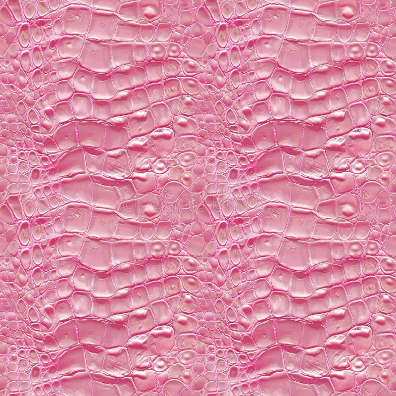 Seamless Pattern with Light Pink Crocodile Leather Texture. Stock ...