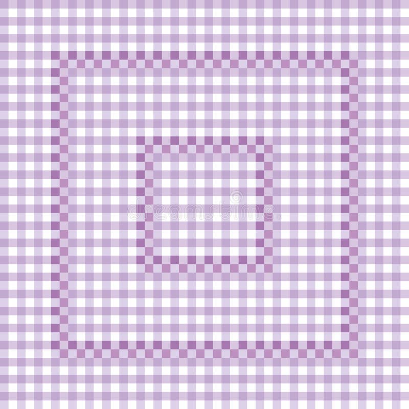 Seamless Pattern - Lilac Checkered Tablecloth. Decorative EPS Files ...