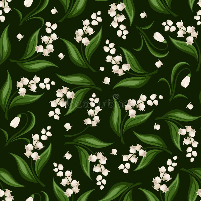 Lily of the Valley Flower. Vector Illustration. Stock Vector ...