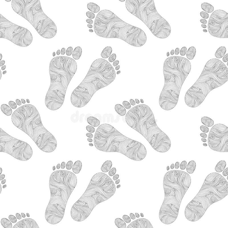 Baby Footprints in a Watercolor Heart. Red and Blue Symbol of Newborn ...