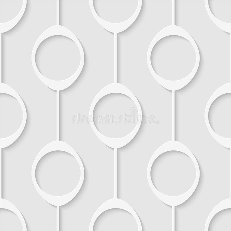 Seamless Pattern of Lines and Circles. Geometric Wallpaper Stock Vector ...