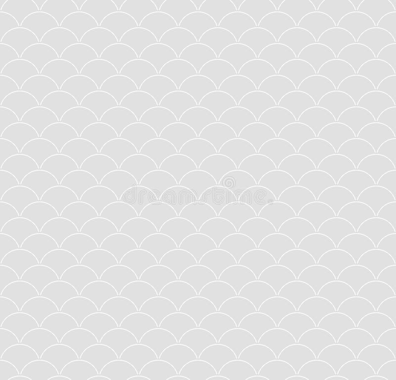 Seamless Pattern of Lines. Geometric Scaly Background Stock Vector ...