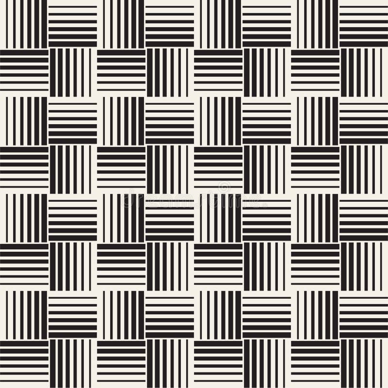 Seamless Pattern with Lines Lattice. Vector Abstract Background. Stylish Cell Structure Stock ...