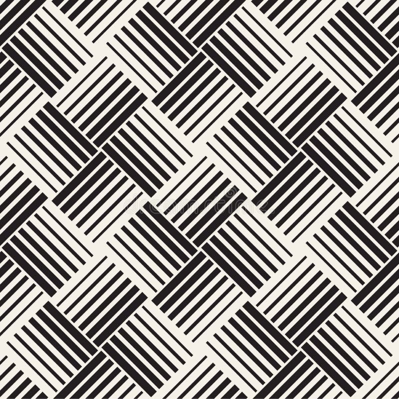 Seamless Pattern with Lines Lattice. Vector Abstract Geometric ...