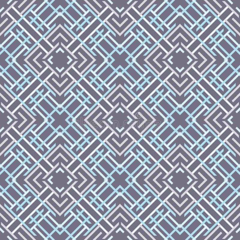 Seamless Pattern of Lines and Squares. Overlay Elements on Top of Each ...