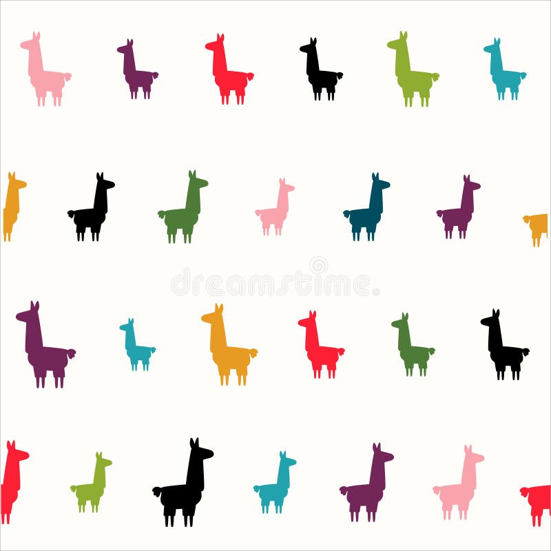 Llama Border Stock Illustrations – 86 Llama Border Stock Illustrations ...