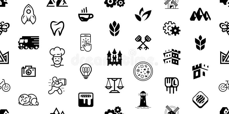 Seamless Logos Stock Illustrations – 1,966 Seamless Logos Stock ...