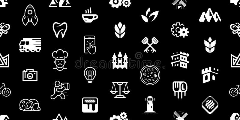 Seamless Logos Stock Illustrations – 1,966 Seamless Logos Stock ...