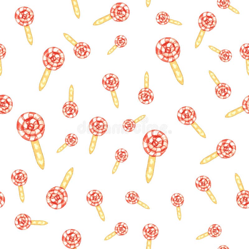 Seamless pattern lollipop. stock illustration. Illustration of ...