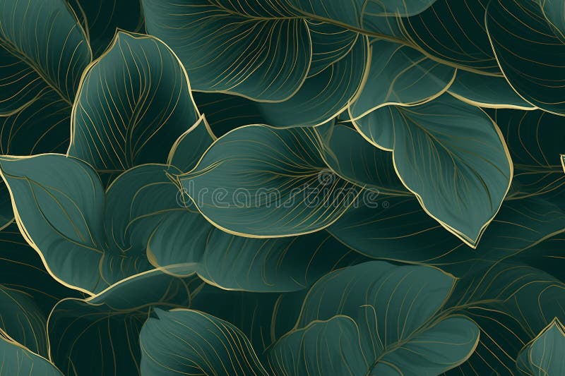 Nature of Green Leaf in Garden at Summer Under Sunlight. Natural Green ...