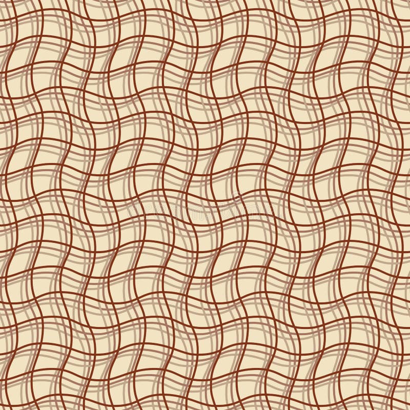 Brown seamless pattern stock vector. Illustration of pattern - 27171952