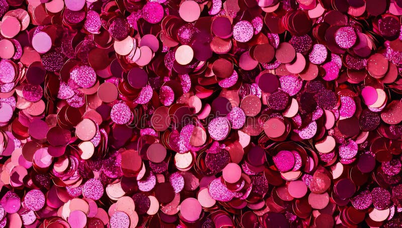 This Seamless Pattern is Made Up of Confetti Texture and Glitter in Hot ...