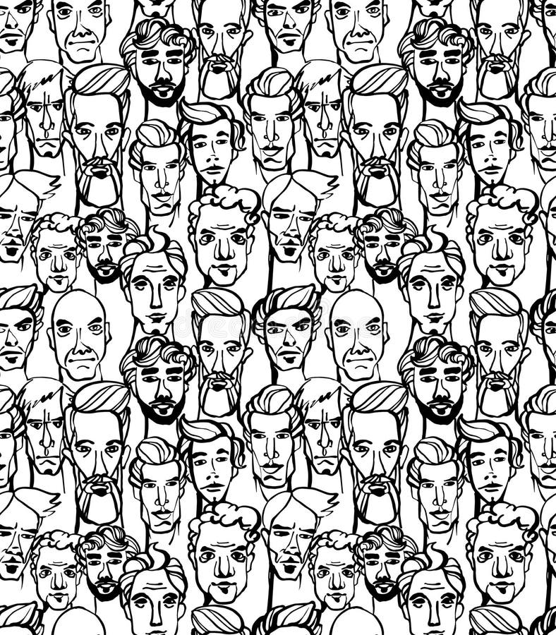 Fashion Man. Set of Fashionable Men`s Stock Vector - Illustration of ...