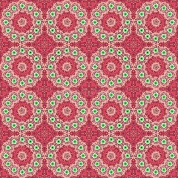 Seamless Pattern Mandala Round Graphic Ornament Stylish Background ...
