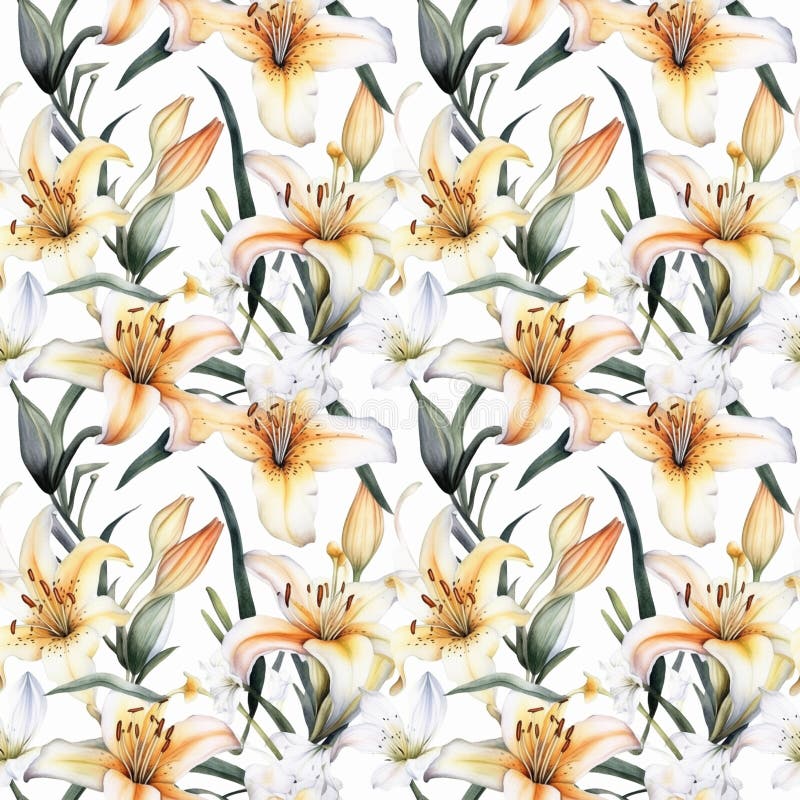 394 Lilies Pattern Seamless Stock Photos - Free & Royalty-Free Stock Photos from Dreamstime