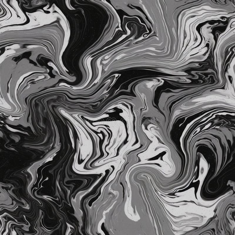 Seamless Pattern with Marble. Decorative Acrylic Paint Pouring Rock ...