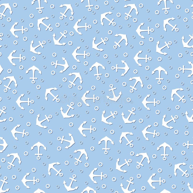 Set of Marine and Nautical Backgrounds. Sea Theme. Seamless Patterns ...
