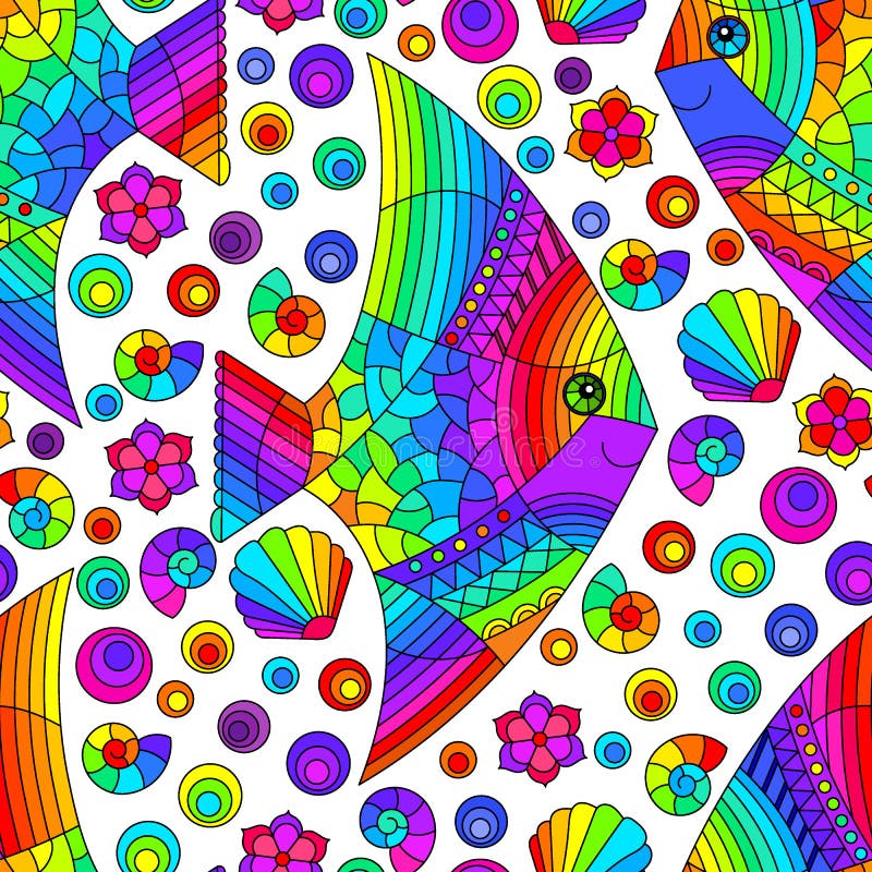 Rainbow Shells Stock Illustrations – 251 Rainbow Shells Stock ...